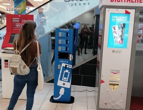 The Convenience of Mobile Phone Charging Stations in Public Locations